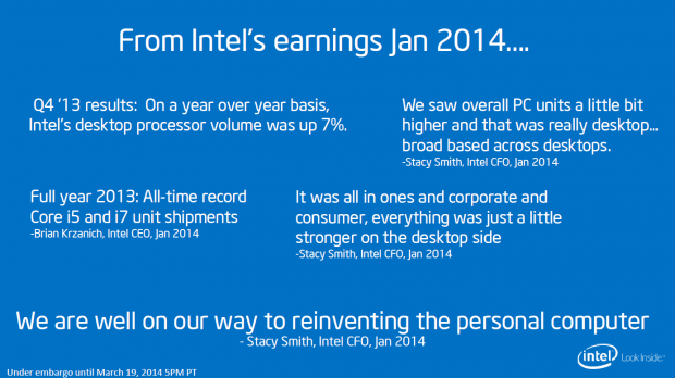 Intel unveils plans for desktop processor lineups and mini PCs