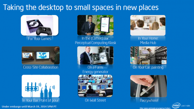 Intel unveils plans for desktop processor lineups and mini PCs