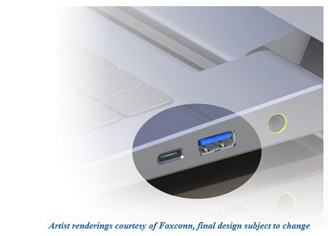 USB 3.1 Type C spec uses reversible connector design