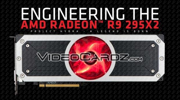 AMD's Radeon R9 295X2 gets detailed in a leaked preview