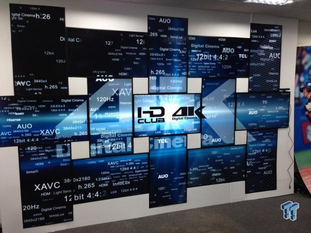 We take a look at the VIA Video Wall Solution, 8 x 1080p TVs on a wall