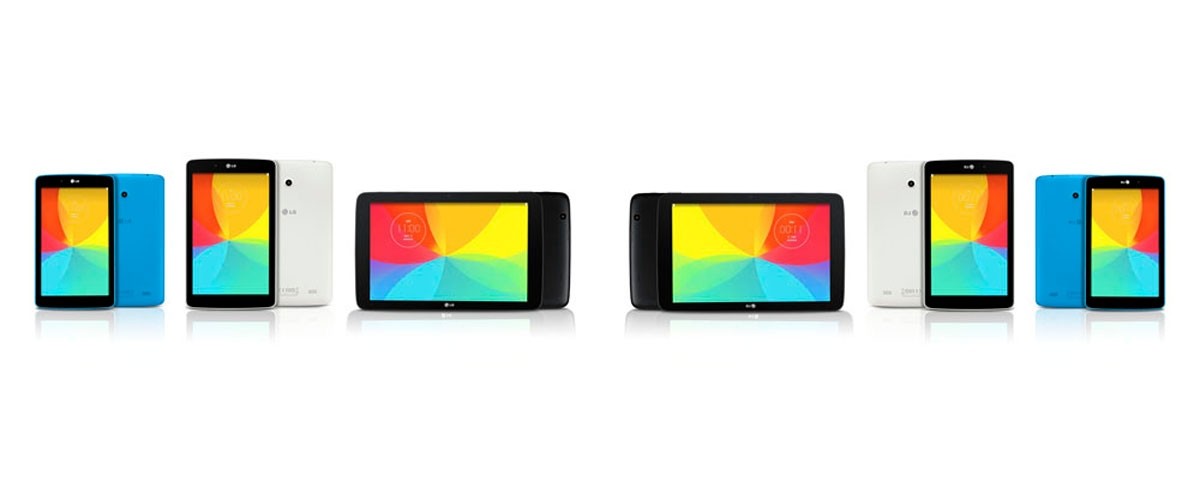 LG unveils three new G Pad tablets launching this week