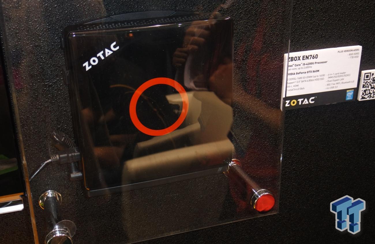 Zotac's new ZBOX features an NVIDIA GeForce GTX 860M