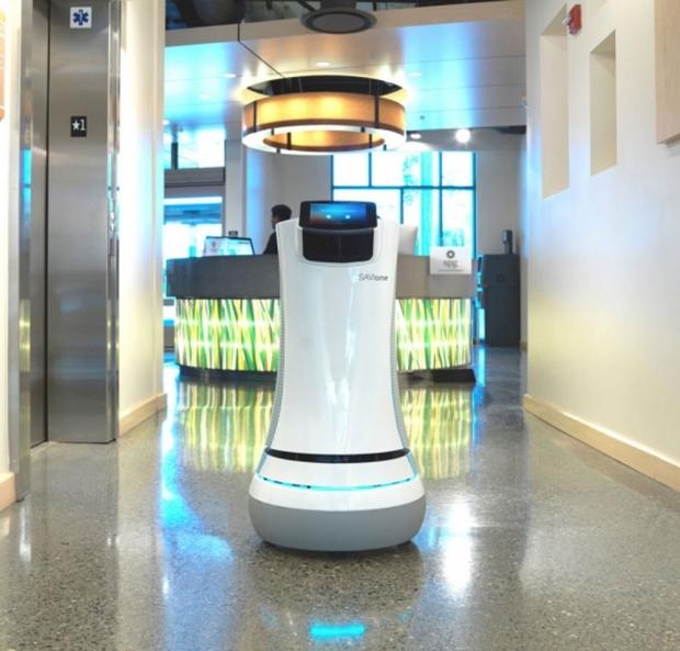 Robot butler Botlr goes to work in California hotel