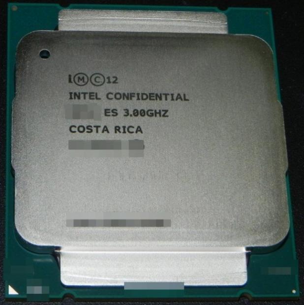 Intel Core i7-5960X Haswell-E CPU spotted in leaked photos Intel Core i7-5960X Haswell-E CPU spotted in leaked photos