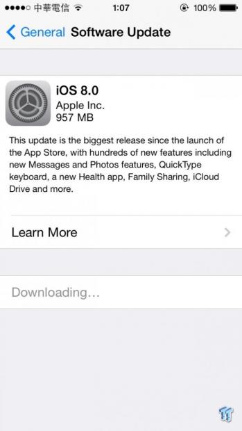 Apple releases major iOS 8 software update ahead of iPhone 6 shipments