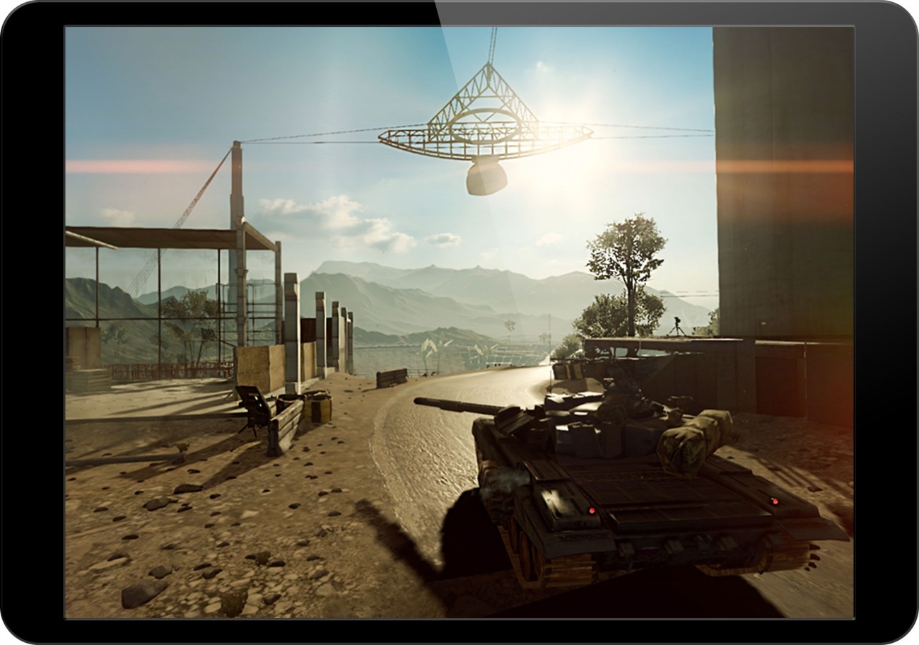 DICE has parts of Battlefield 4 running on Apple's iOS