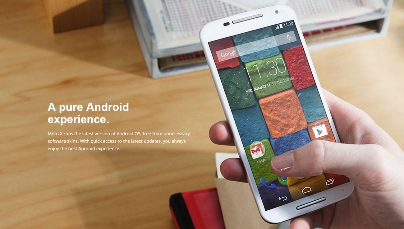 Moto X receives its Android 5.0 Lollipop update before Nexus devices