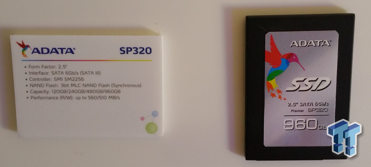 ADATA Shows Premier Pro SP320 SSD with 3bit per Cell NAND at CES 2015