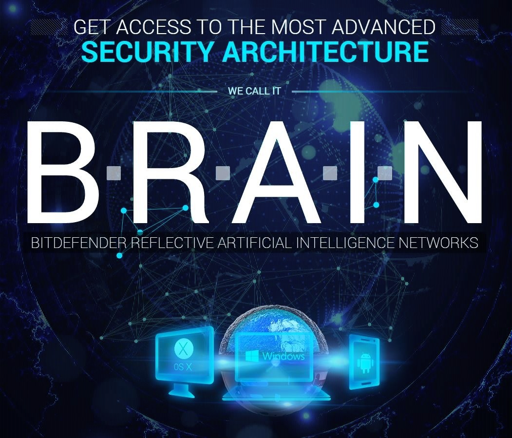 Bitdefender's new security software gives you access to the BRAIN