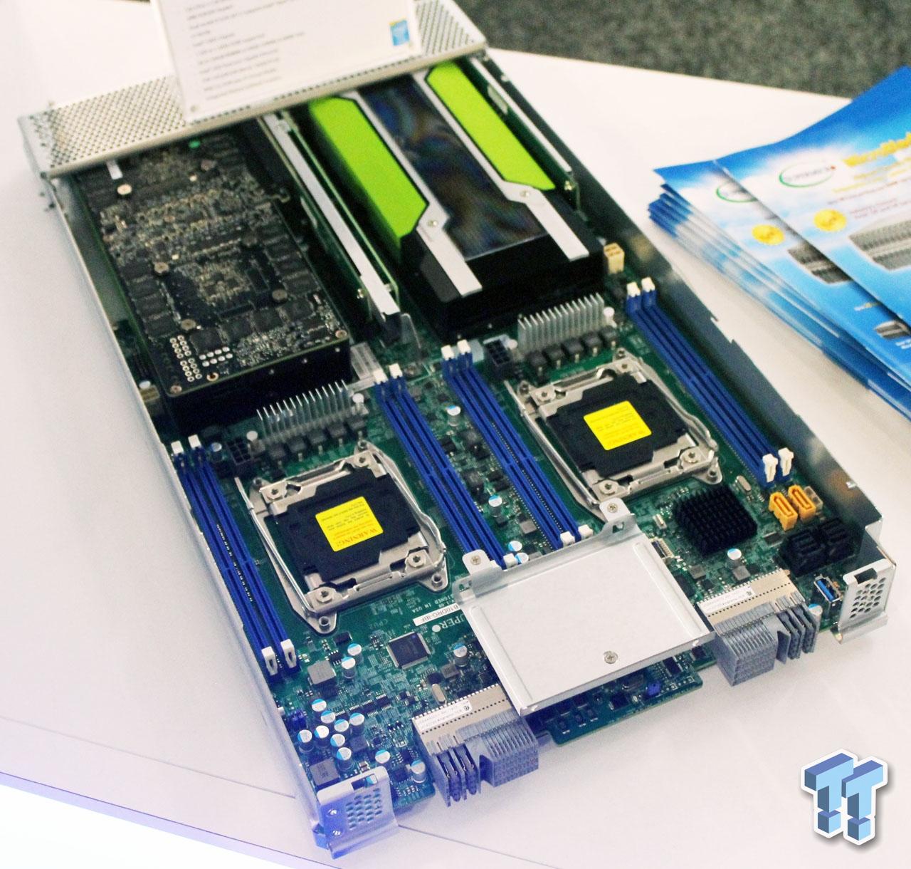 Supermicro shows off its latest GPU machines at NVIDIA GTC 2015 | TweakTown