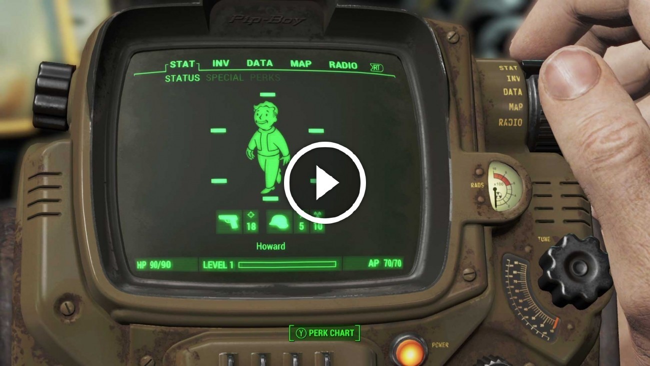 Fallout 4's install size is surprisingly light
