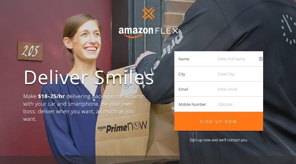 Amazon's new Flex service is an Uber-like package delivery system