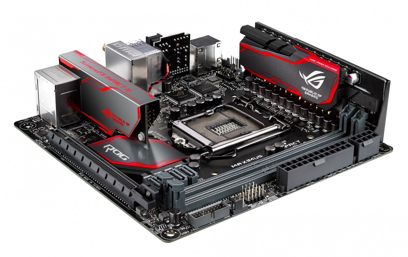 ASUS unveils the super-small ROG Maximus VIII Impact motherboard