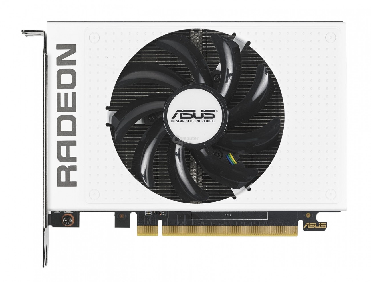 ASUS teases AMD Radeon R9 Nano in white, with a custom PCB