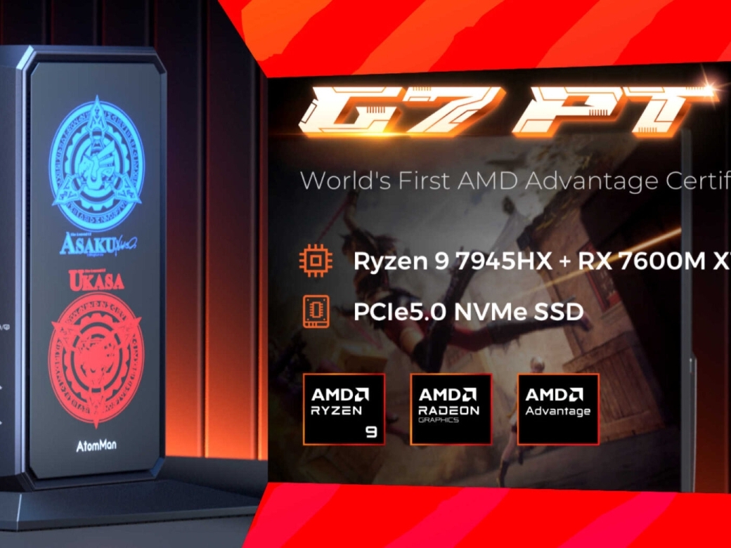 Minisforum AtomMan G7 PT Mini-PC launched: Ryzen 9 7945HX Minisforum AtomMan G7 PT Mini-PC launched: Ryzen 9 7945HX
