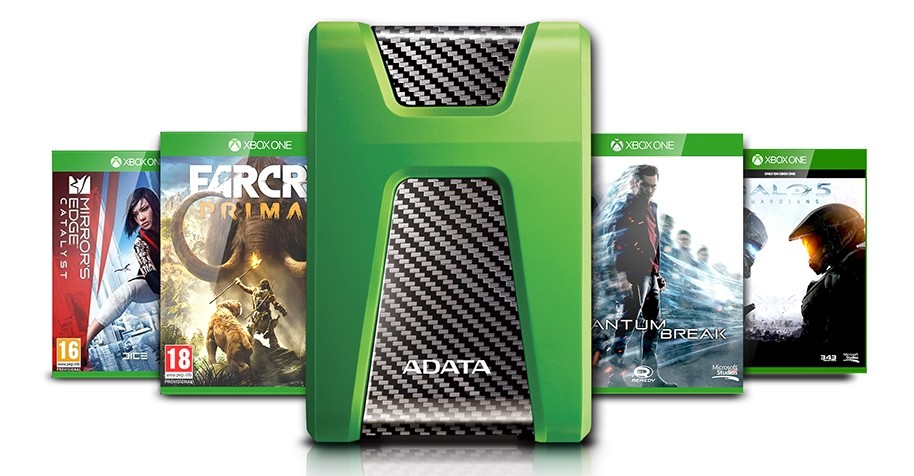 Boost your Xbox One's storage with ADATA's new 2TB hard drives