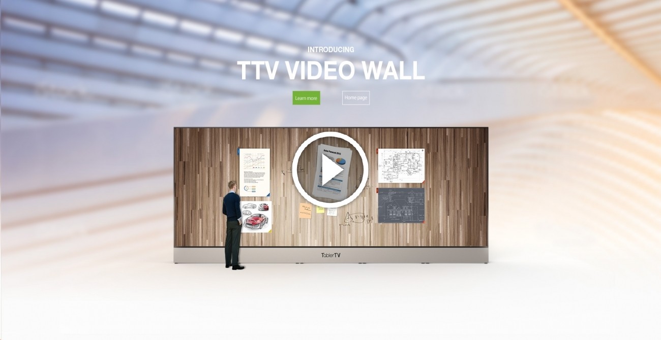 200-inch 8K TV with seamless 1mm bezel shown off at CEBIT 2016