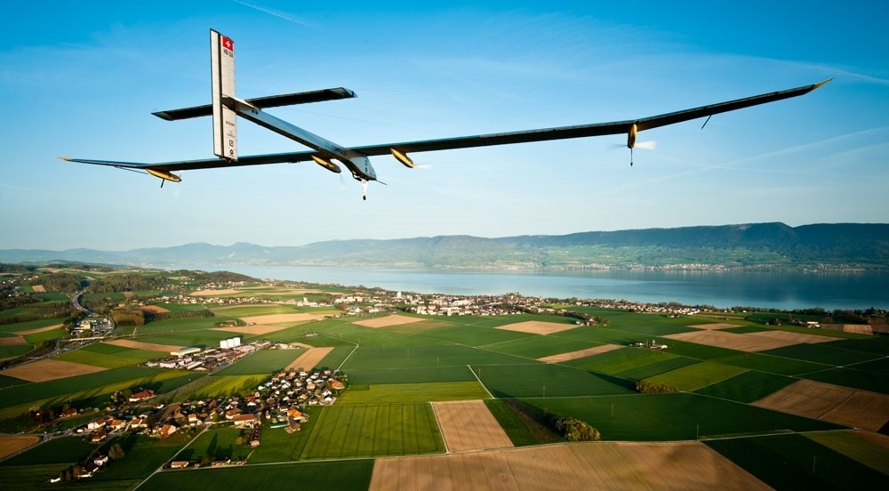 Solar plane resumes flight around the world after 9-month delay