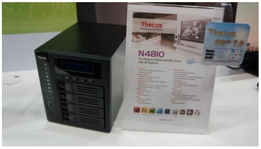 Thecus show off the latest in NAS storage at Computex 2016