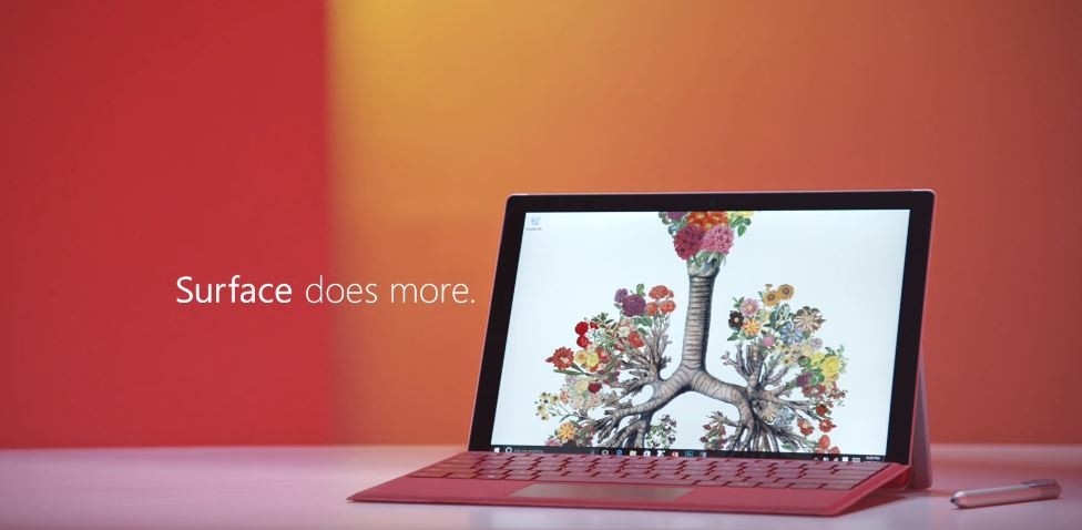 Microsoft's latest Surface Pro 4 ad trashes MacBook Air