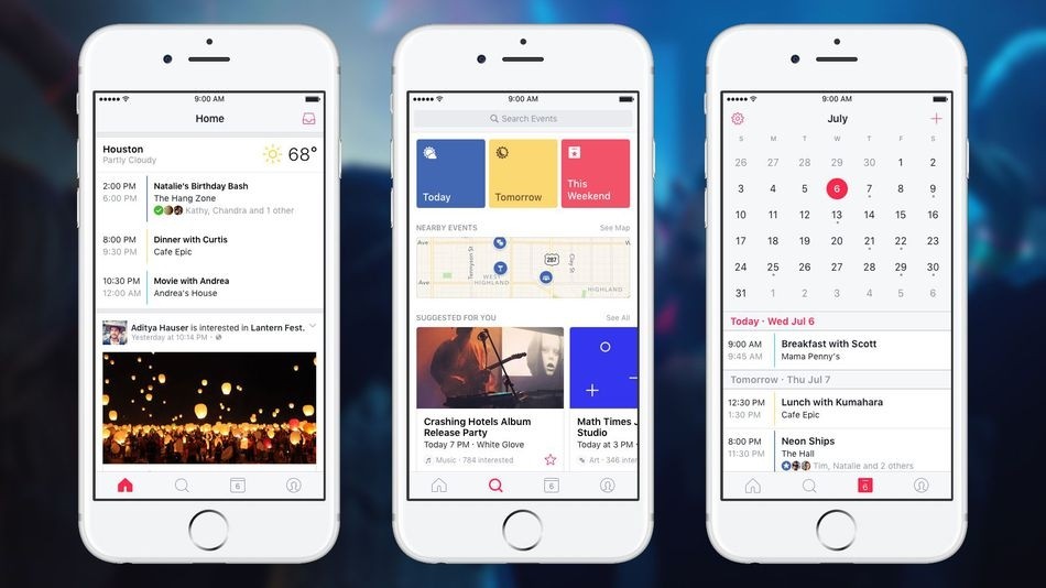 Facebook launches a standalone app for events Facebook launches a standalone app for events