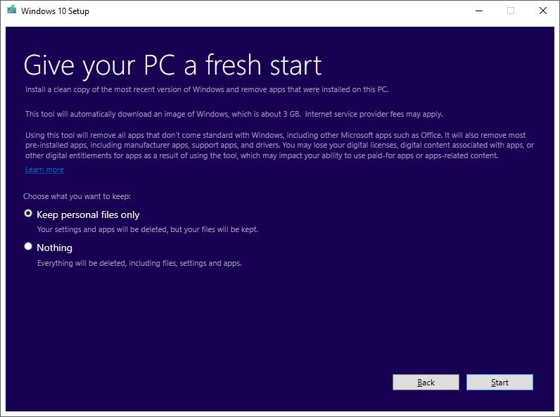 Windows 10 refresh tool gives your PC a 'fresh start'