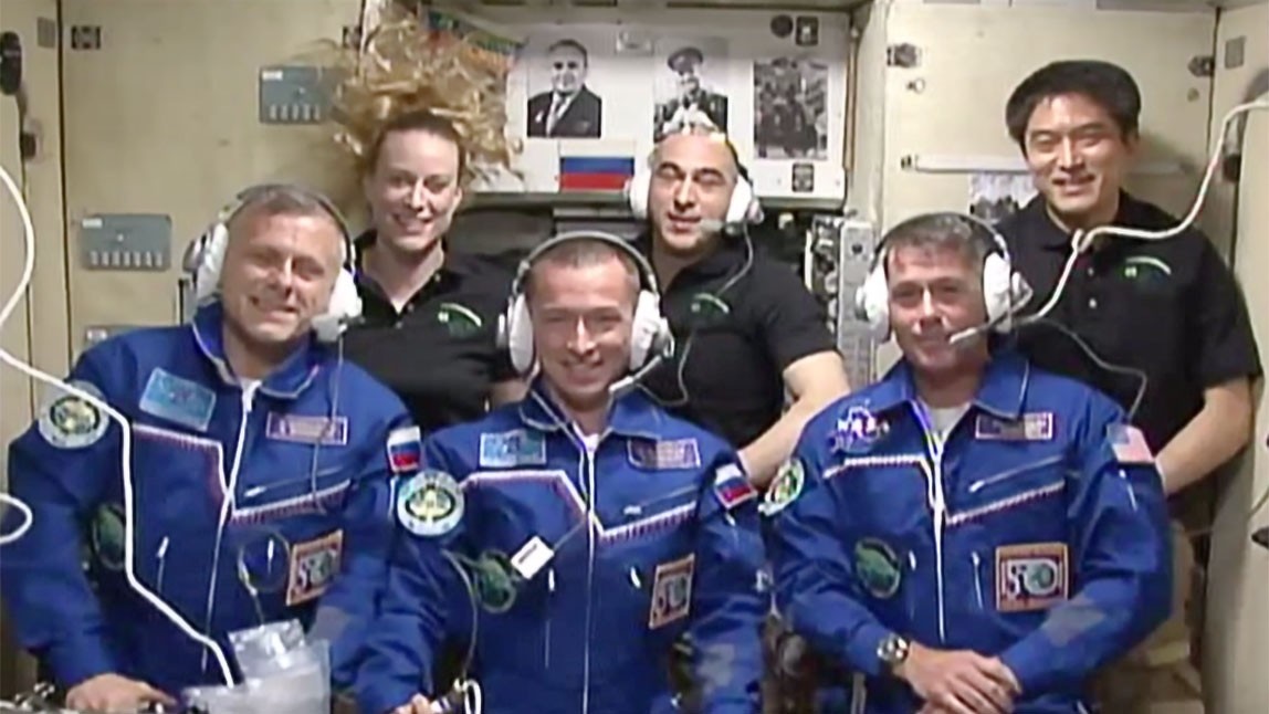 ISS crew arrives at Space Station after two-day trip