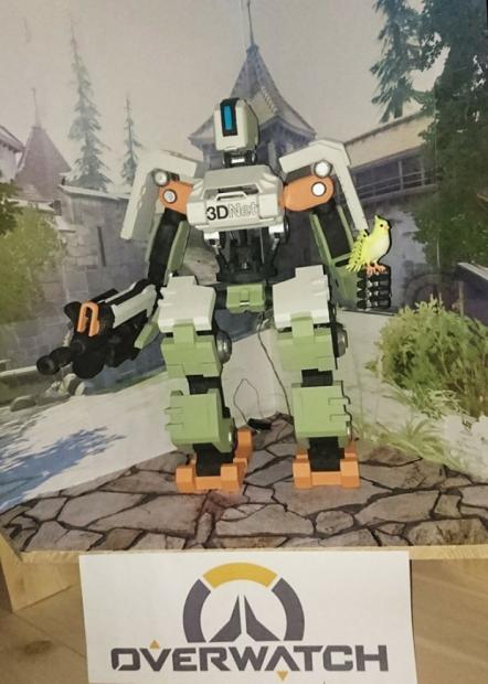 Overwatch's Bastion reborn as epic 3D printed PC build