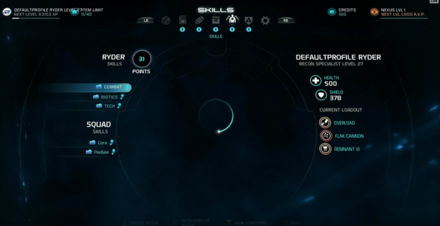 Mass Effect: Andromeda classes and skills revealed