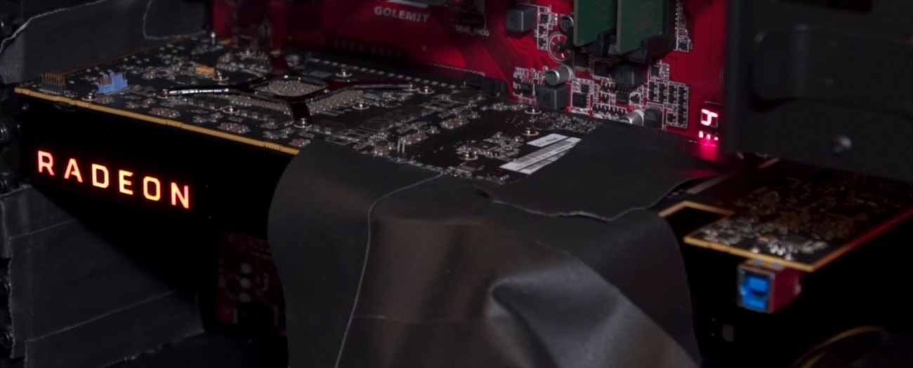 AMD's next-gen Vega graphics card spotted at CES 2017