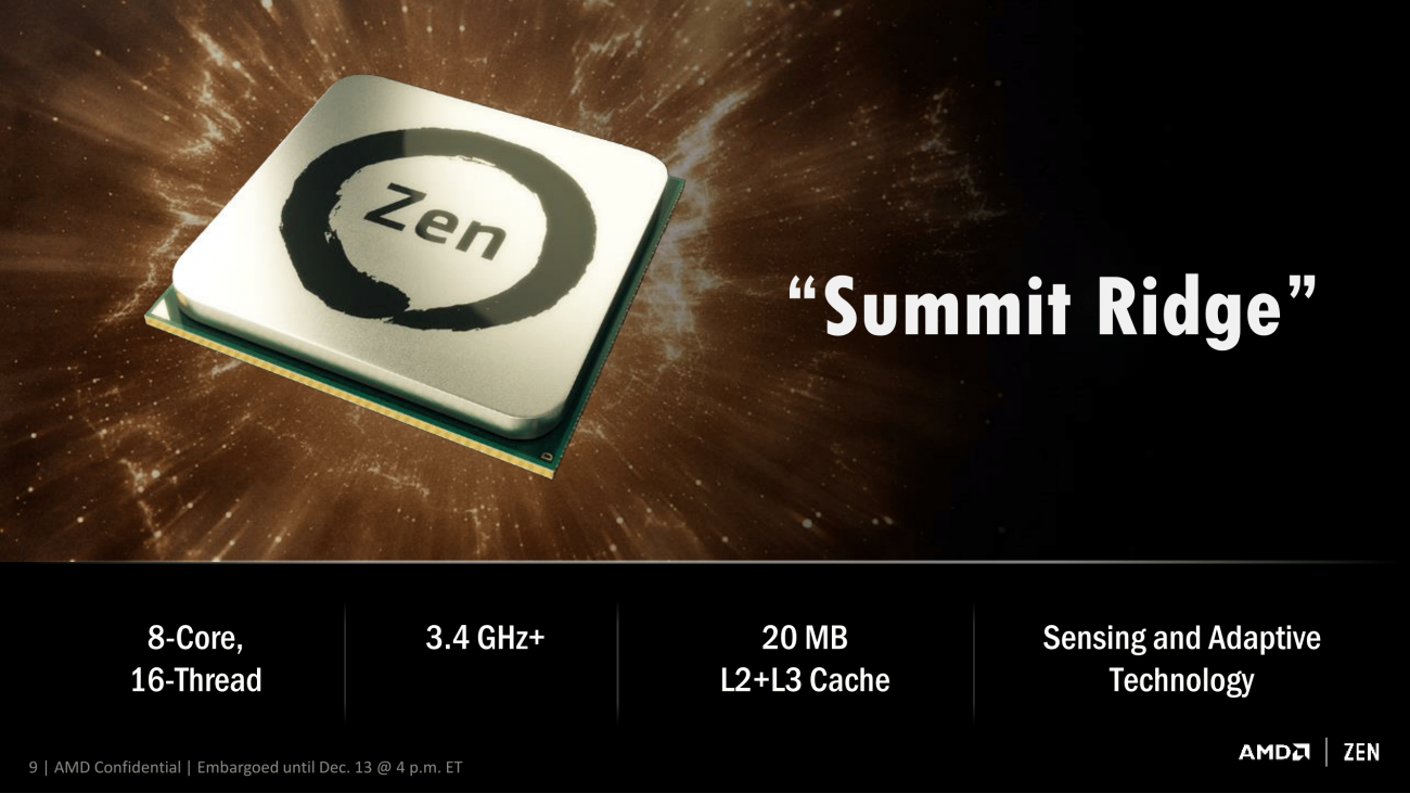 AMD to launch next-gen Ryzen processors at GDC 2017