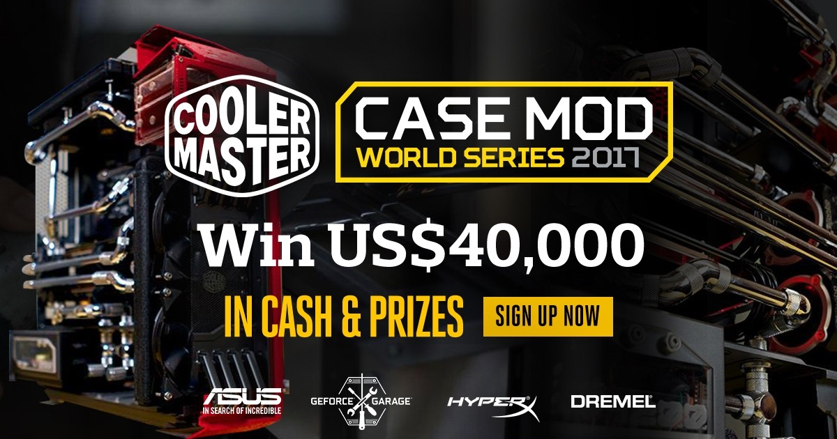 Cooler Master kicks off its Case Mod World Series 2017