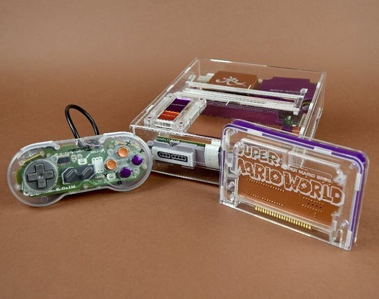 Super Nintendo returns with transparent exterior
