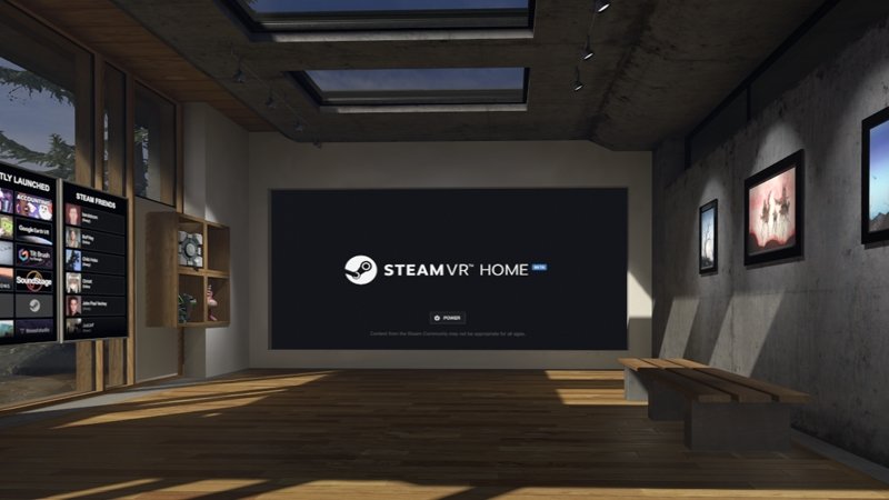 Valve gives you a VR social space with SteamVR Home
