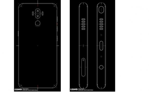 Note8 schematics reveals fingerprint sensor on the back