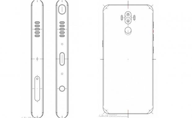 Note8 schematics reveals fingerprint sensor on the back