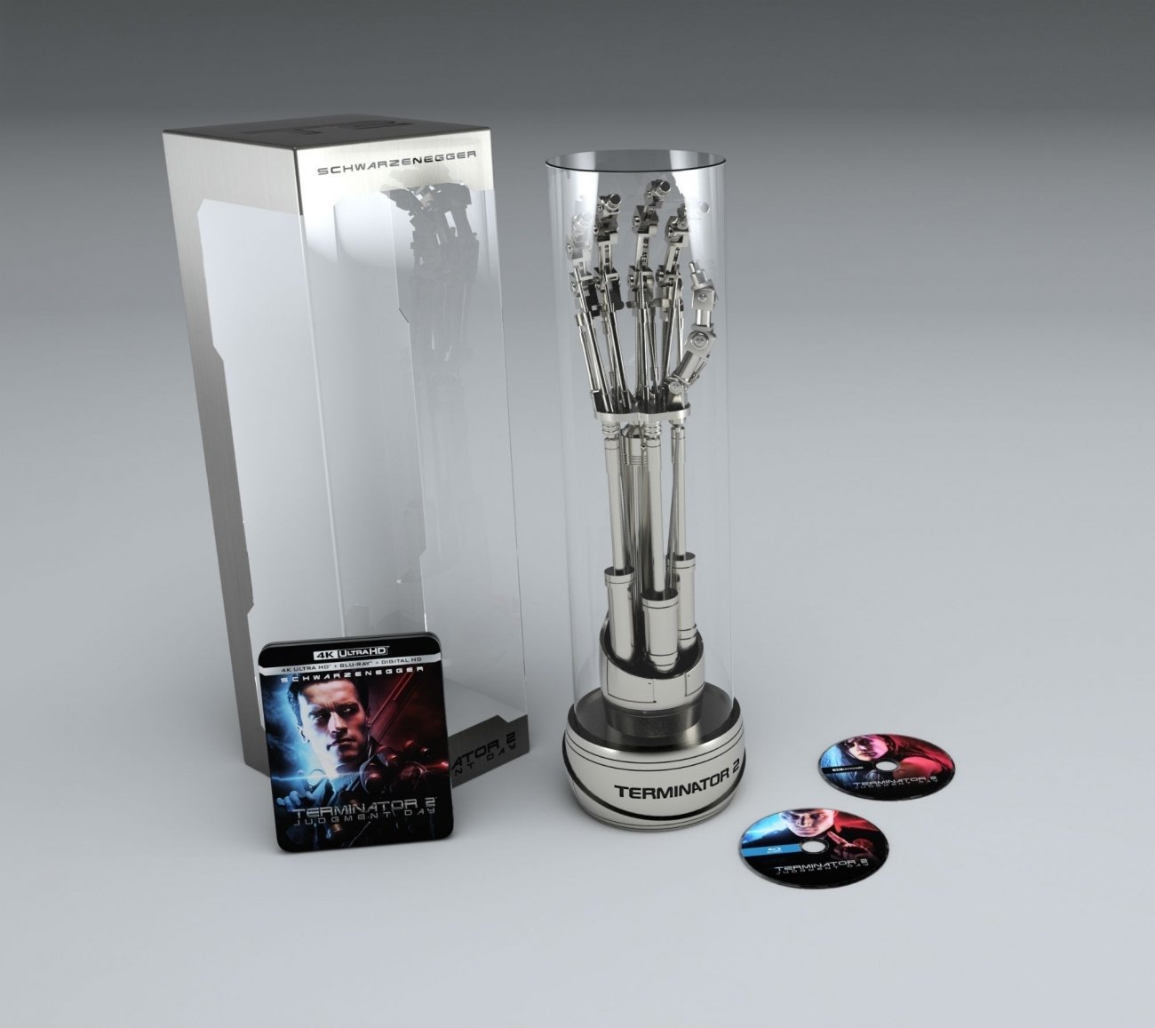 Terminator 2 on 4K Blu-ray includes T-800 arm replicate