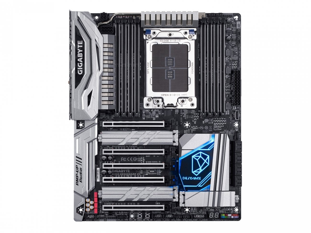 GIGABYTE's new X399 Designare EX motherboard looks GREAT