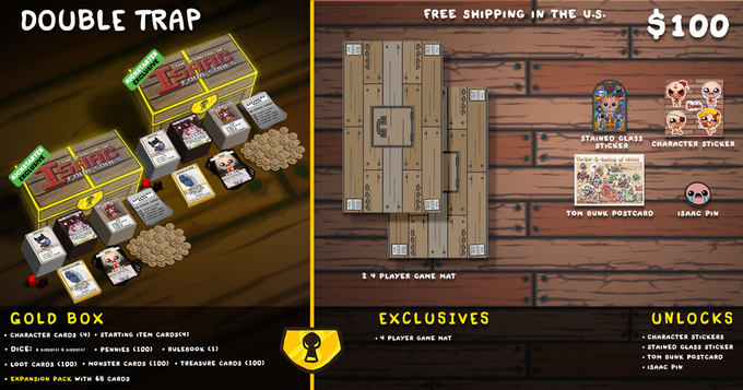 Binding of Issac themed card game raises $2 million+ | TweakTown