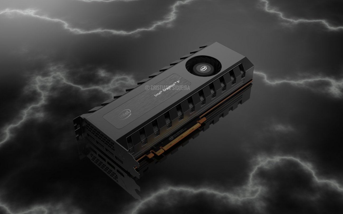 Intel graphics card gets fan made concept art, looks great | TweakTown