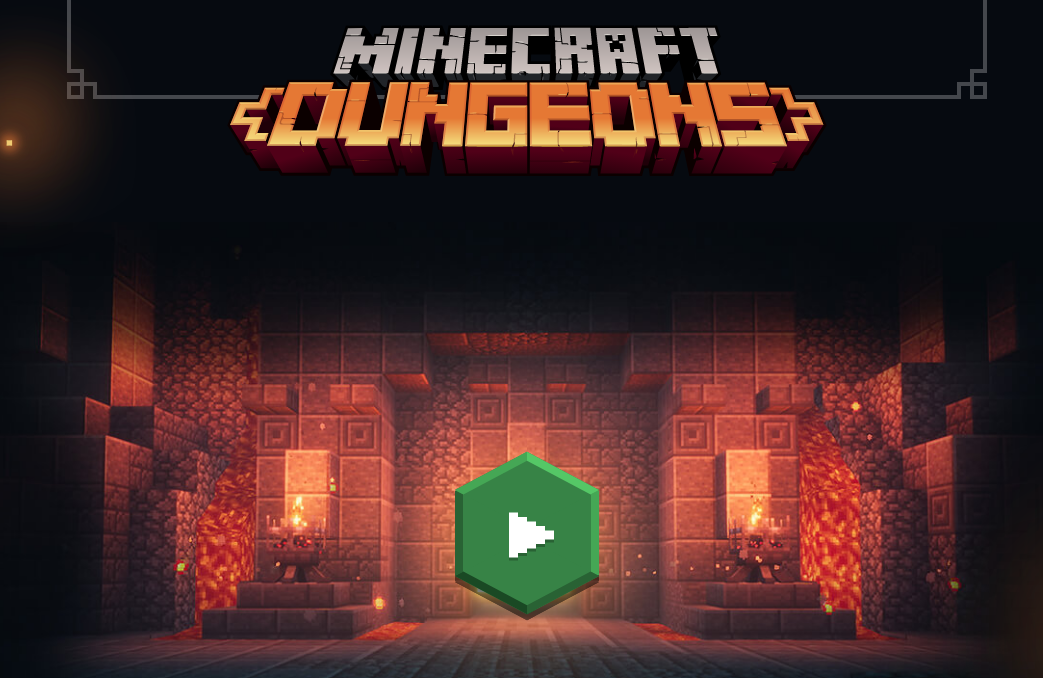 Minecraft Dungeons opening cinematic shows off a mysterious square orb