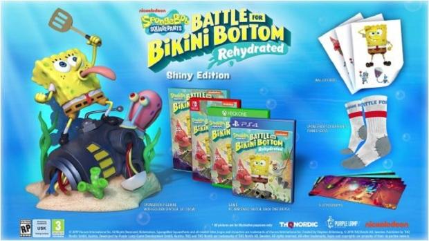 Special editions for the upcoming SpongeBob SquarePants game revealed