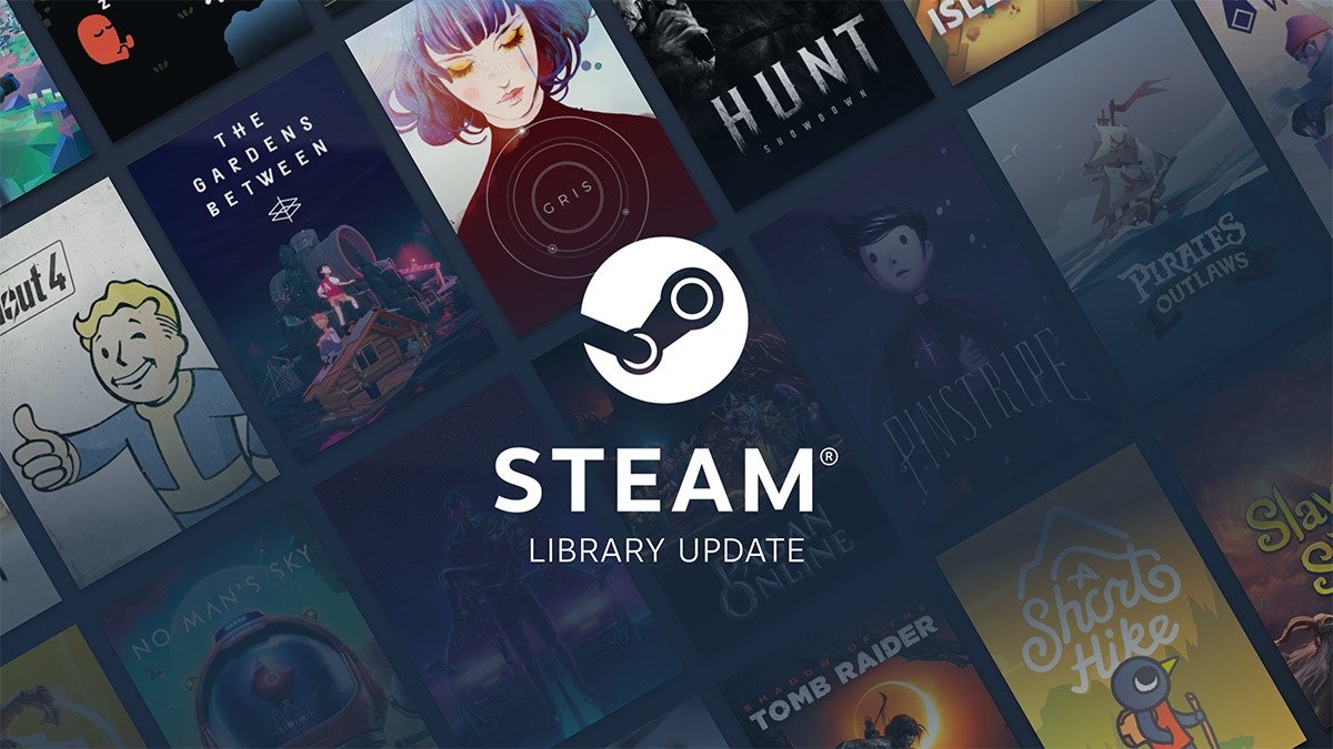 Valve fully releases the extremely aesthetic Steam Library makeover