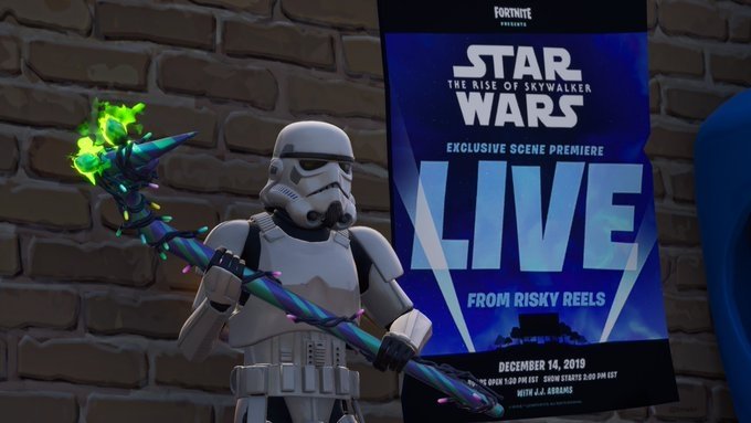 Fortnite's drive-in will show an exclusive Episode IX preview