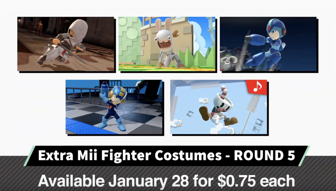Altair, Cuphead and Rabbids crossover to Super Smash Bros. Ultimate ...