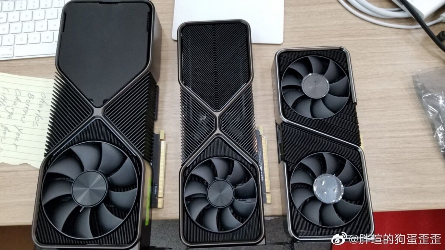 Here s The New GeForce RTX 3090 RTX 3080 RTX 3070 In A Family Photo Here s The New GeForce RTX 3090 RTX 3080 RTX 3070 In A Family Photo