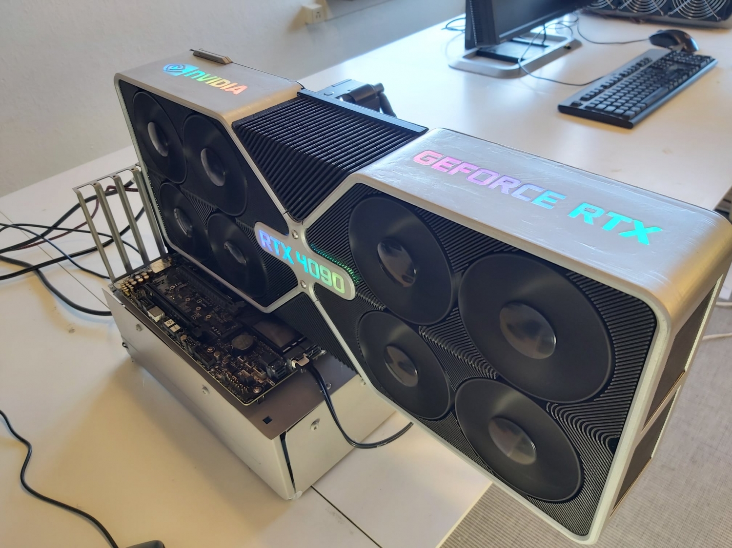 Check Out This Insane GeForce RTX 4090 Prank Packs 48GB GDDR7 Memory Check Out This Insane GeForce RTX 4090 Prank Packs 48GB GDDR7 Memory
