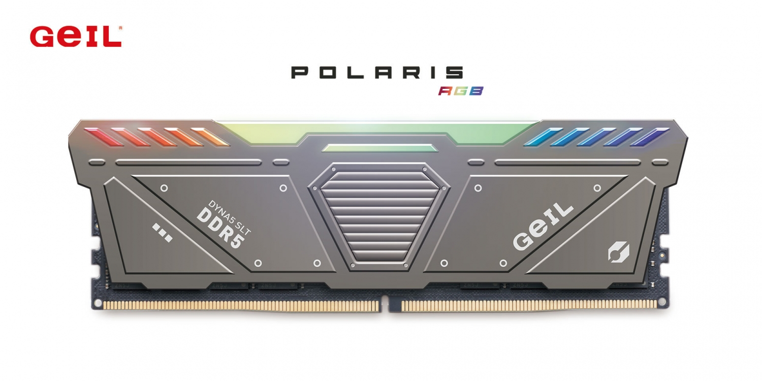 GeIL announces next-gen Polaris DDR5 RGB high-performance gaming RAM