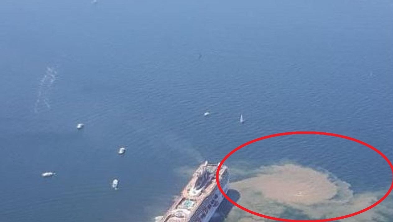 China may have dumped so much poo in the ocean it's visible from space